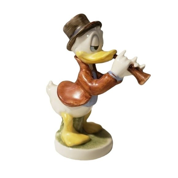 Hummel; Goebel | Accents | Goebel Disney Donald Duck Playing Clarinet ...